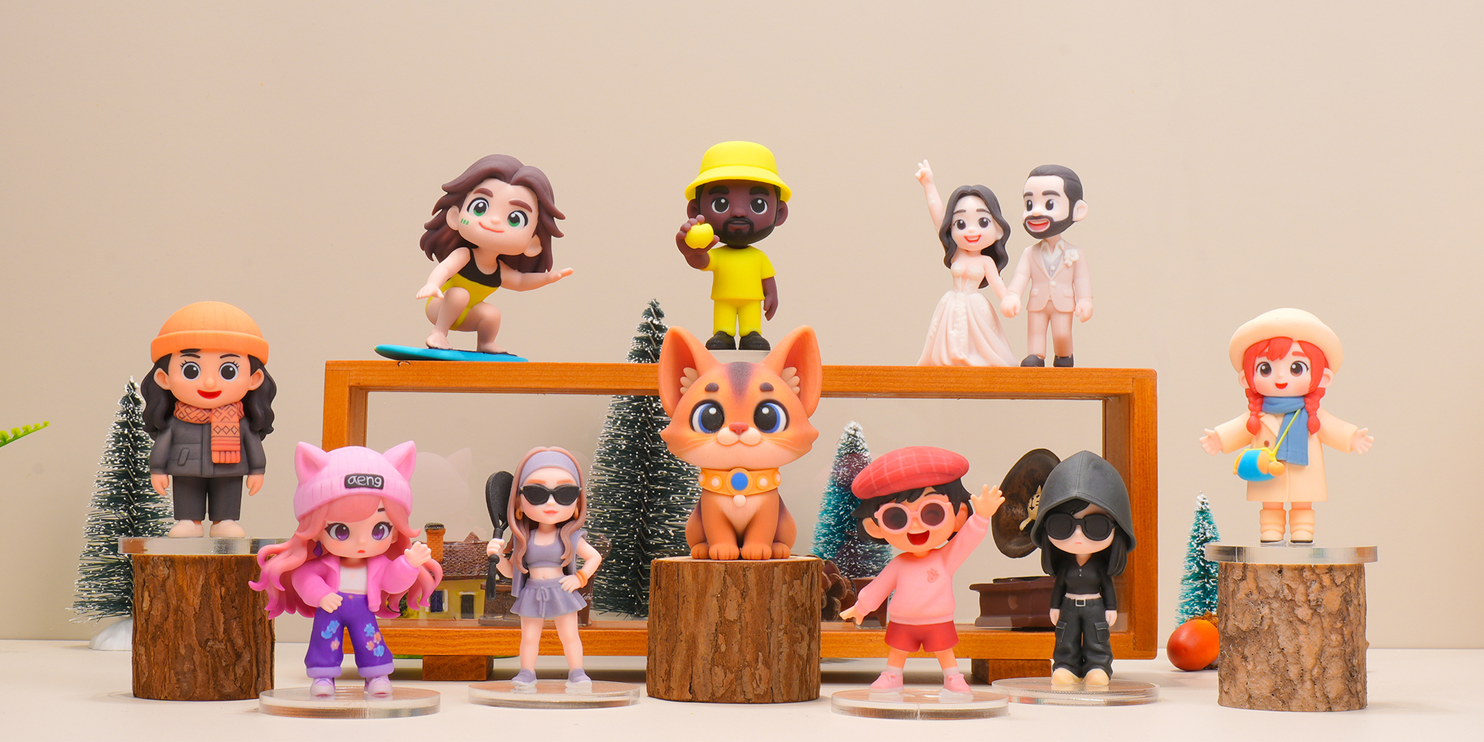 Shop All Custom 3D Figurines & Photo Gifts | SnapFig