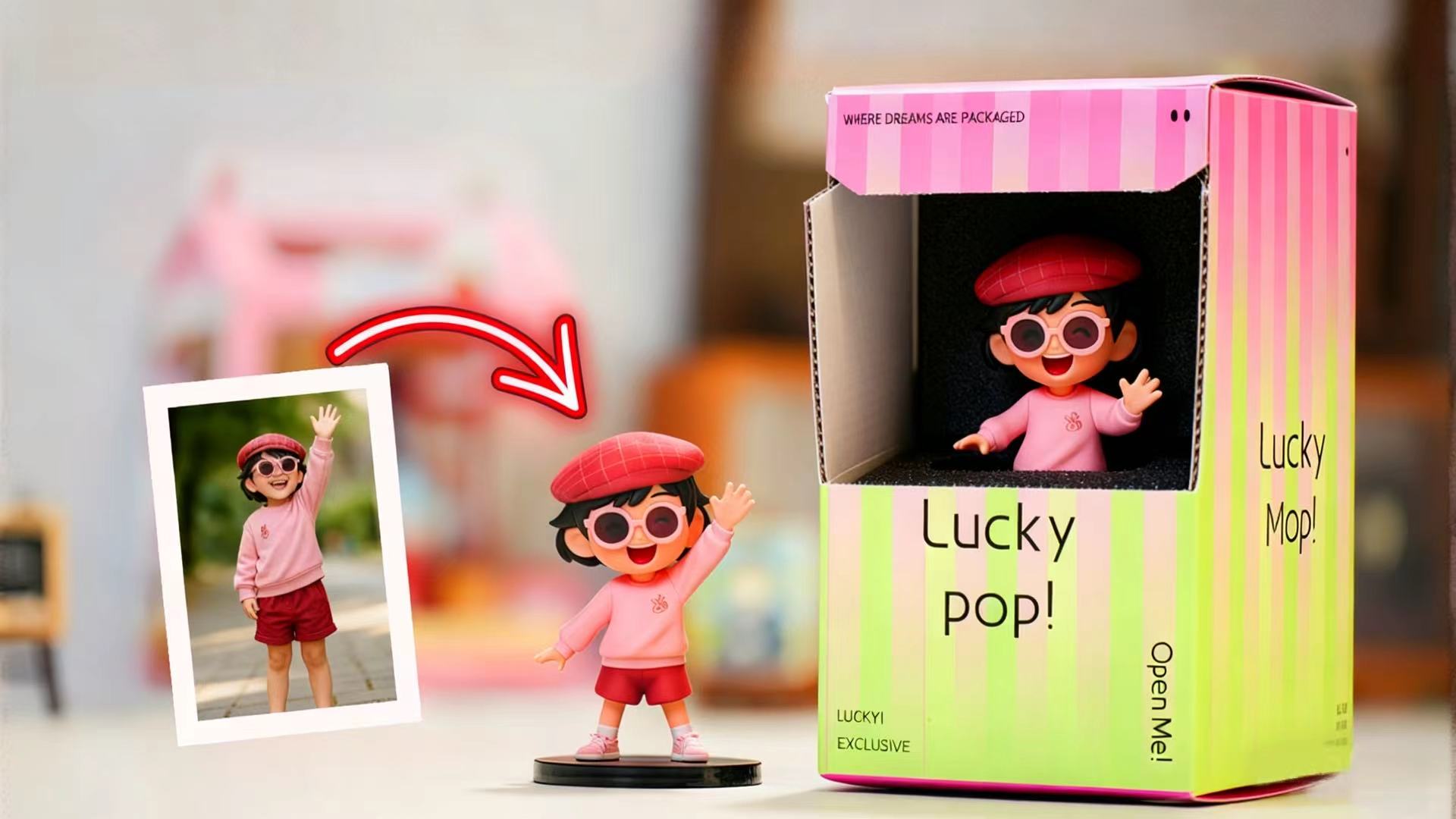 Custom 3D Action Figure Double Sets - Couples & Friends